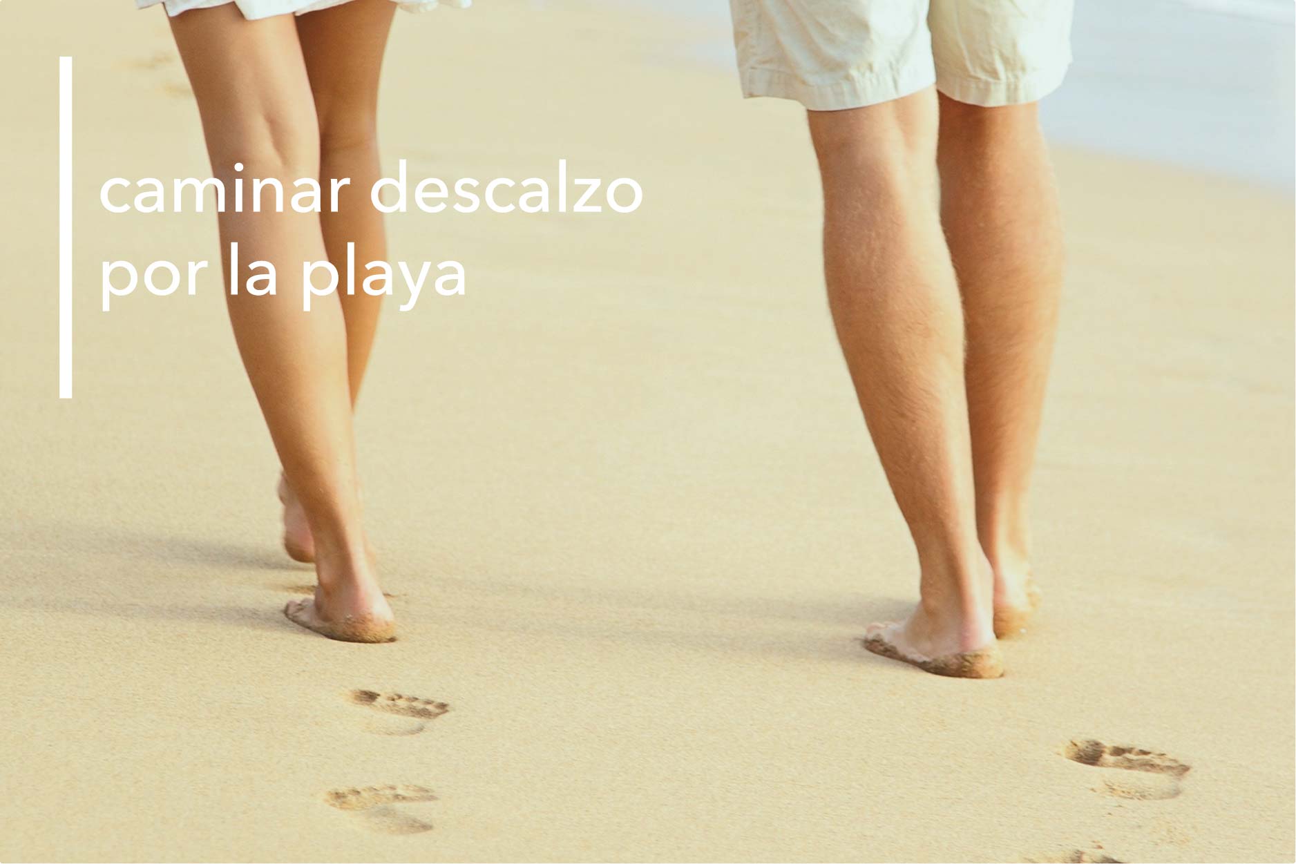 CAMINAR DESCALZO POR LA PLAYA - Clínica Mo